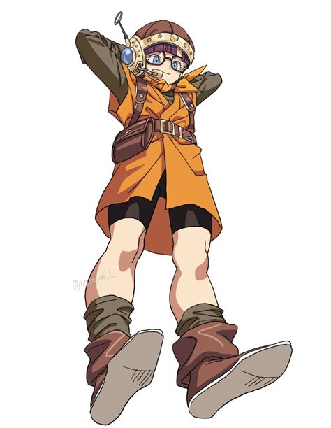 Lucca Ashtear Chrono Trigger Drawn By Hosodayo Danbooru