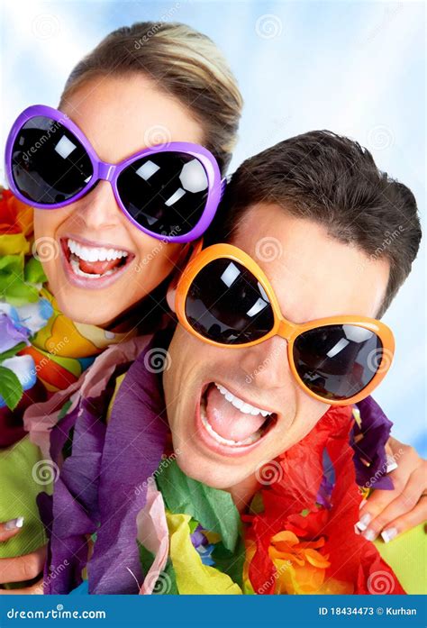 Cute Couple Stock Image Image Of Party Woman Girl 18434473
