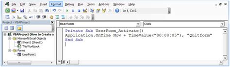 How To Create A Splash Screen In Microsoft Excel 2010