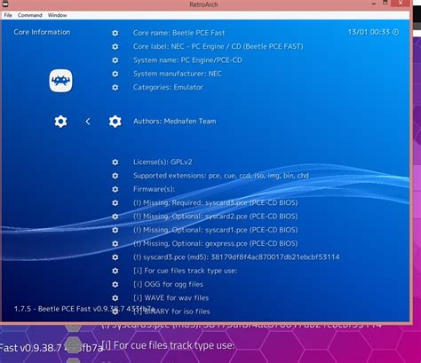 turbo graphx emulator and chd troubleshooting launchbox community