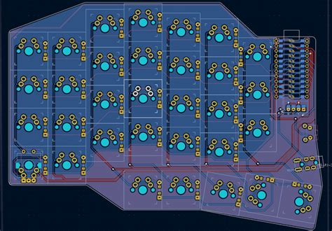 Pcb Review Request Reversible Split Keyboard Pcb R Printedcircuitboard