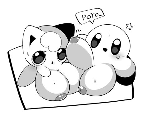 Post Crossover Ebi Jigglypuff Kirby Kirby Series Porkyman Rule Super