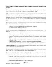 Understanding IFRS Non Current Assets Held For Sale Course Hero