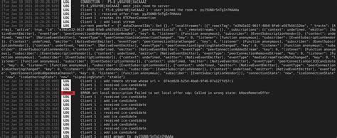 Javascript Rn Webrtc Remote Stream Does Not Always Display