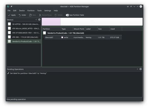 Kde Partition Manager Main Screen CubicleNate S Techpad