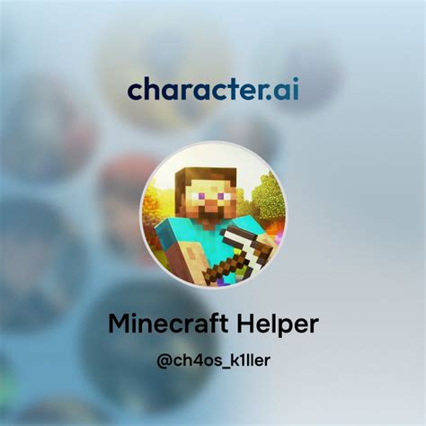 Chat With Minecraft Helper Characterai Ai Chat Reimaginedyour