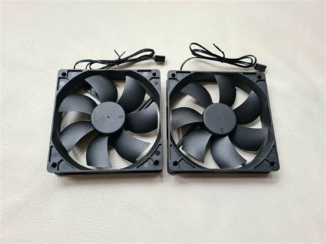 Corsair A1225M12S 120mm 1200 RPM 3 Pin Fan - Black for sale online | eBay