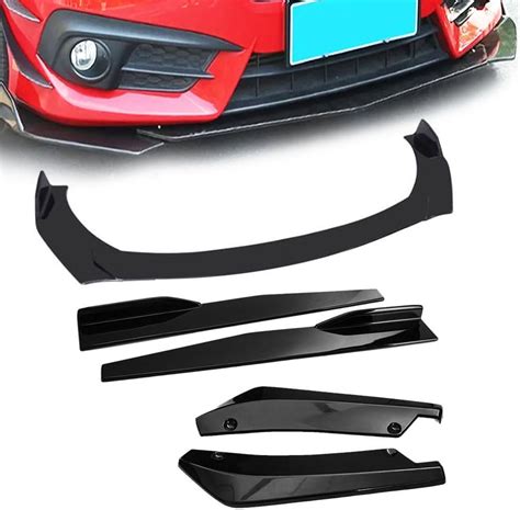 Universal Car Front Bumper Lip Spoiler Diffuser Body Kits 29 Inch74