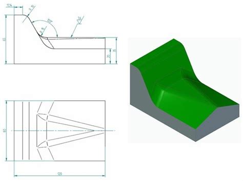 CAD Drawing Of The Part That Is Going To Be Validated Plan View Left Download Scientific