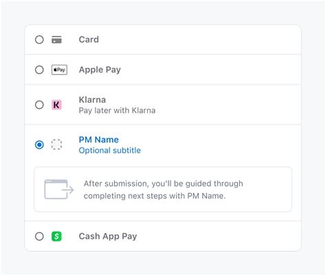 Add Custom Payment Methods Stripe Documentation