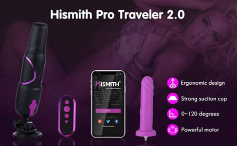 Hismith Pro Traveler 20 Portable Sex Machine With Kliclok System Programmable Love Machine Hismith Pro Traveler 20 Portable Sex Machine With Kliclok System Programmable Love Machine