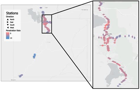 The Capture Rate Of The Observed Gps Trajectories Is Measured Via