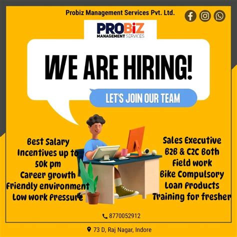 Shubham Gehlot On Linkedin We Are Hiring For Relationship Executives