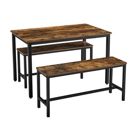 Bragg Alta 4 Seater Dining Table With 2 Benches