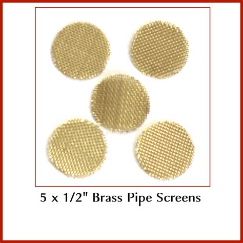 Brass Screens X 5 Brass Screens For One Buy Now At Pro 420