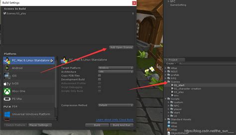 Unity通过按钮实现场景跳转unity怎么用代码触发按钮 Csdn博客