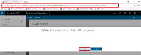 How To Delete All Transaction For Legal Entity In Dynamics 365