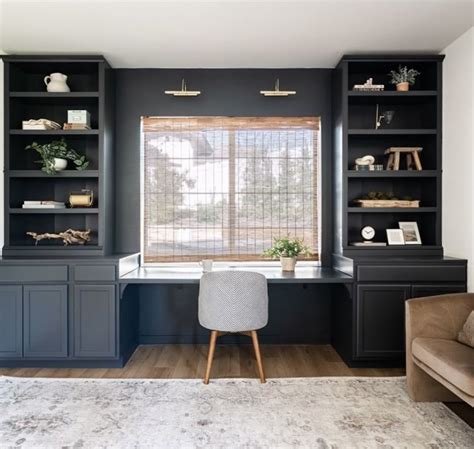 Pin By Emily Wallace On Loft Builtins Home Office Design Small Home