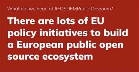 Foundation For Public Code On Linkedin Fosdempublic Opensource