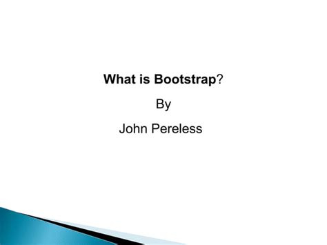 bootstrap pptx web development internet
