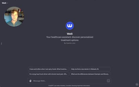 Video Quentin Lintz On Linkedin Chatgpt Gpts Digitalhealth Healthtech Aihealthcare