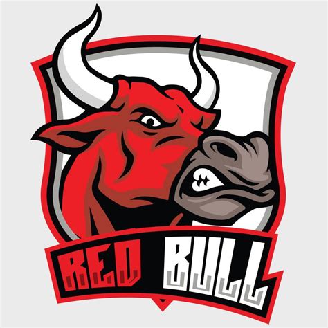 Red Bull Mascot Logo 49096779 Vector Art At Vecteezy