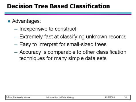 Data Mining Classification Basic Concepts Decision Trees And