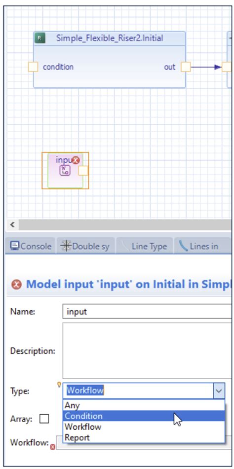 How To Use Condition And Workflow As Input Sima Documentation