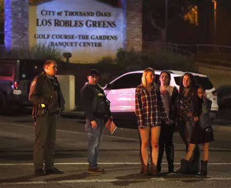 Thousand Oaks California Shooting Photos Of The Scene Hollywood Life