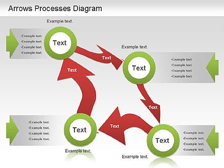 Arrow Process Diagram For Presentations In PowerPoint And Keynote PPT Star