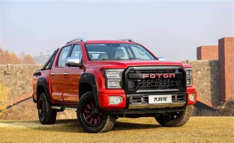 Foton General G9 2022 вышла обновленная версия пикапа