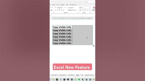 Excel New Feature Excel Exceltips Exceltricks Microsoft Shortvideo Short Youtube