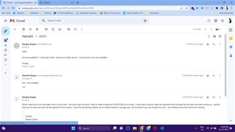 Pulkit Verma On Linkedin Somebody Is Doing This Kind Of Scam By The Name Of Sanjay Gupta So