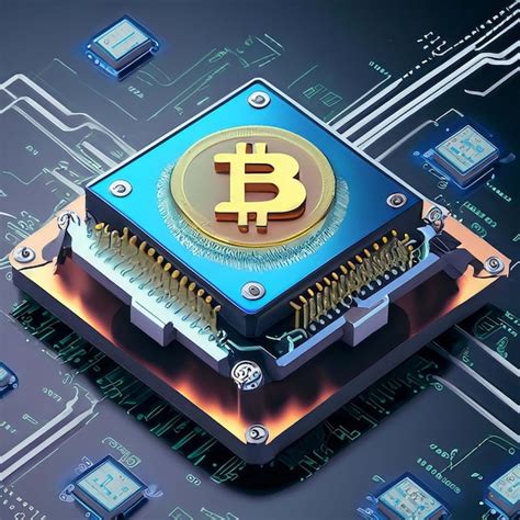 Premium Ai Image Futuristic Computer And Cpu Chip Of Motherboard Power Or Server Machine