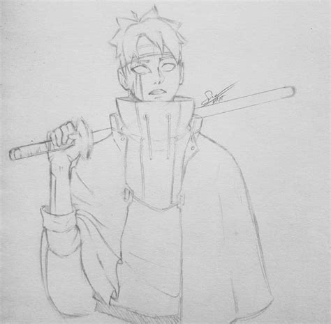 Boruto Sketch Naruto Sketch Naruto Drawings Naruto Sketch Drawing