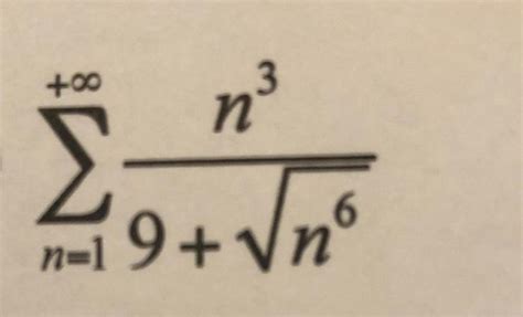 solved determine whether the series converges or diverges