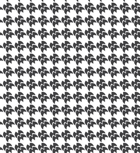 Monochrome Geometric Seamless Universal Patterns Tiling 347450 Vector