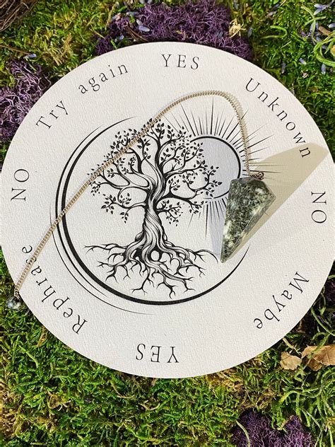 Tree Of Life Pendulum Board Etsy Pendulum Board Beautiful Tree Tree Of Life