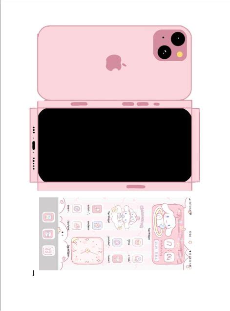 Celular Cute Cinamorroll Printable Diy Crafts Paper Doll Template