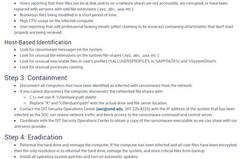 [solved] malware infection playbook a linear checklist of required