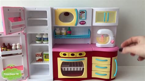Новая Кухня для Барби / Barbie New Kitchen PlaySet - YouTube