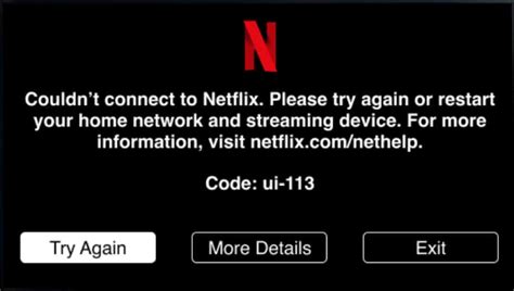 Netflix Error Code Ui 113 Creek Utility