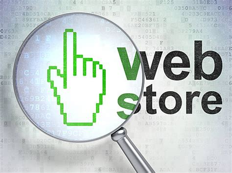 Visualizing Web Development A Mouse Cursor Enlarged With Optical Glass Photo Background And