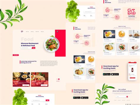 تحويل تصميم Xd او Psd الي Html Css Javascript نفذلي