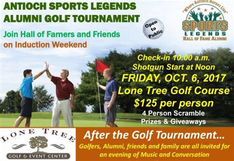 Alumni Golf Tournament To Benefit Antioch Sports Hall Of Fame