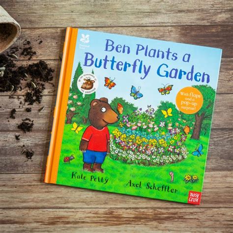 Ben Plants A Butterfly Garden Hardback National Trust Shop