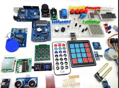 Набір Arduino на базі Arduino Uno R3 1 500 грн Аксесуари й комплектуючі Київ на Olx