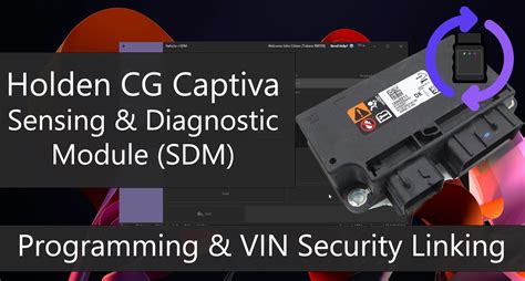 Holden Cg Captiva Sdmairbag Module Replacement Programming And Vin