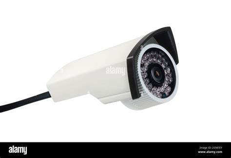 Cctv Surveillance Camera On Cut Out Stock Images And Pictures Alamy