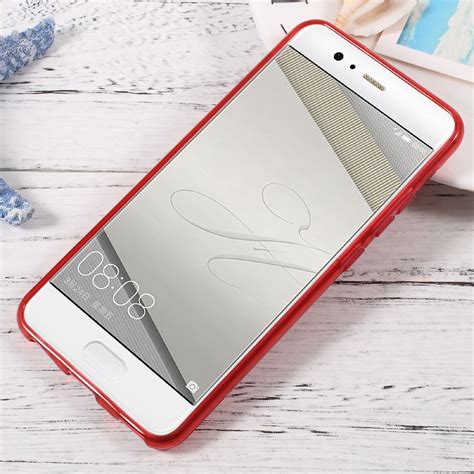 Köp Curve Mobilskal Till Huawei P10 Röd